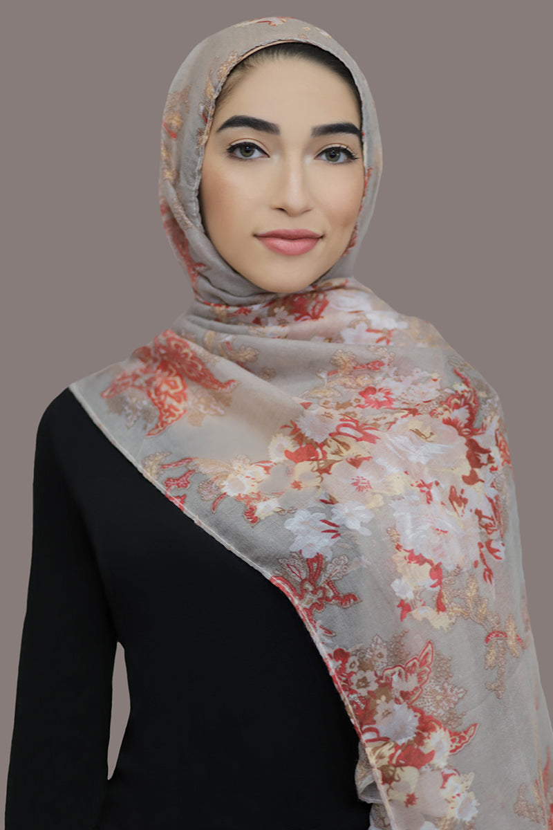 Printed Hijabs - Printed Light Hijabs - Unique Hijabs